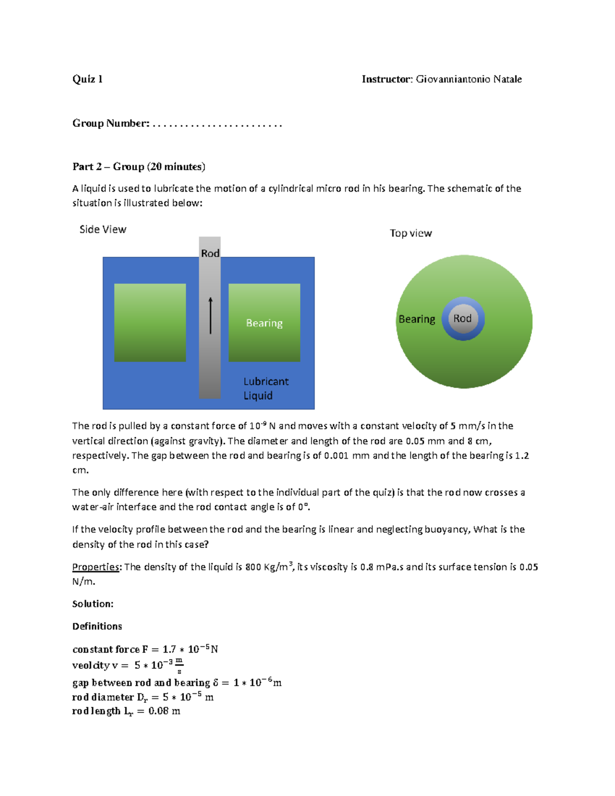 Quiz 5 February 2020, answers - Warning: TT: undefined function: 32 Quiz 1 Instructor: - Studocu