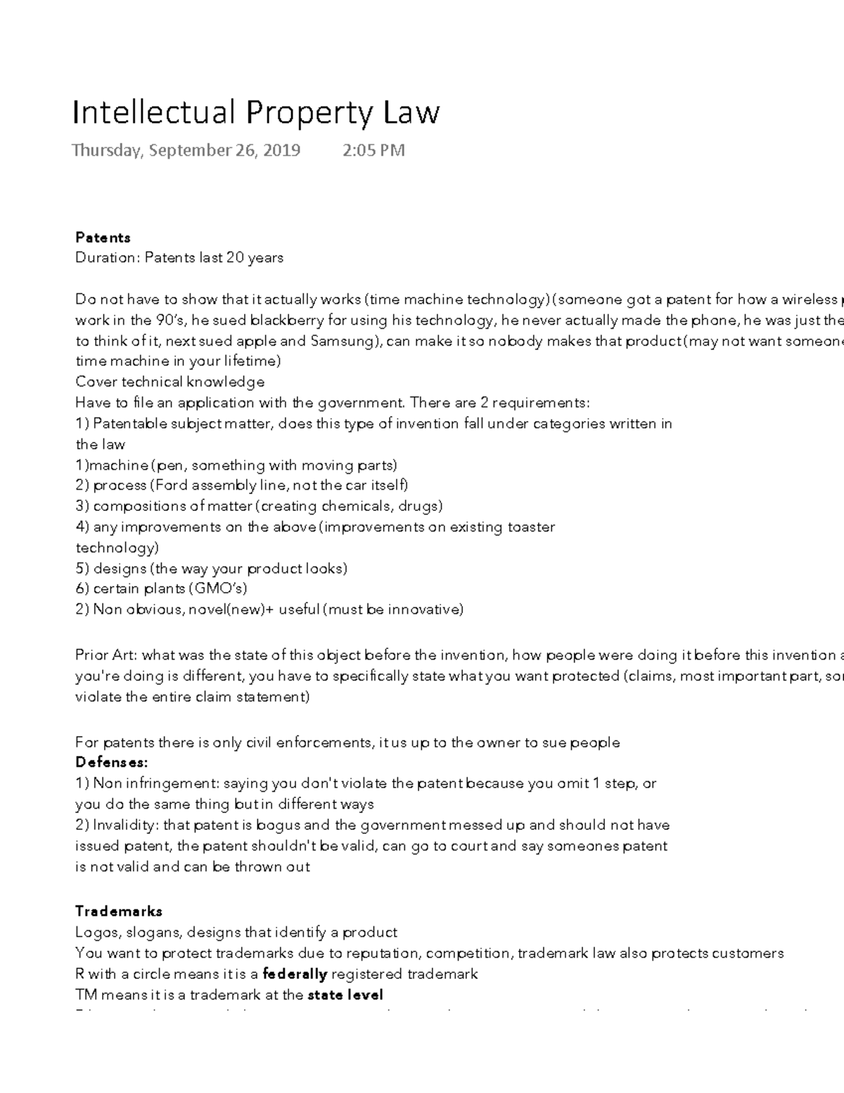 Intellectual Property Law - Warning: TT: undefined function: 32 Patents ...