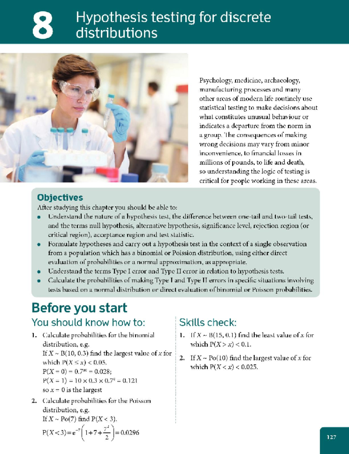 UNIT-15- Hypothesis- Testing-FOR- Discrete- Distributions - Theory of ...
