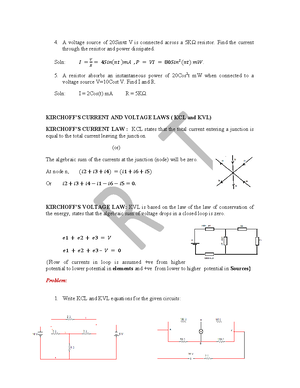 BEEE Notes OF UNIT-1 Complete - School of Electrical, Electronics and ...