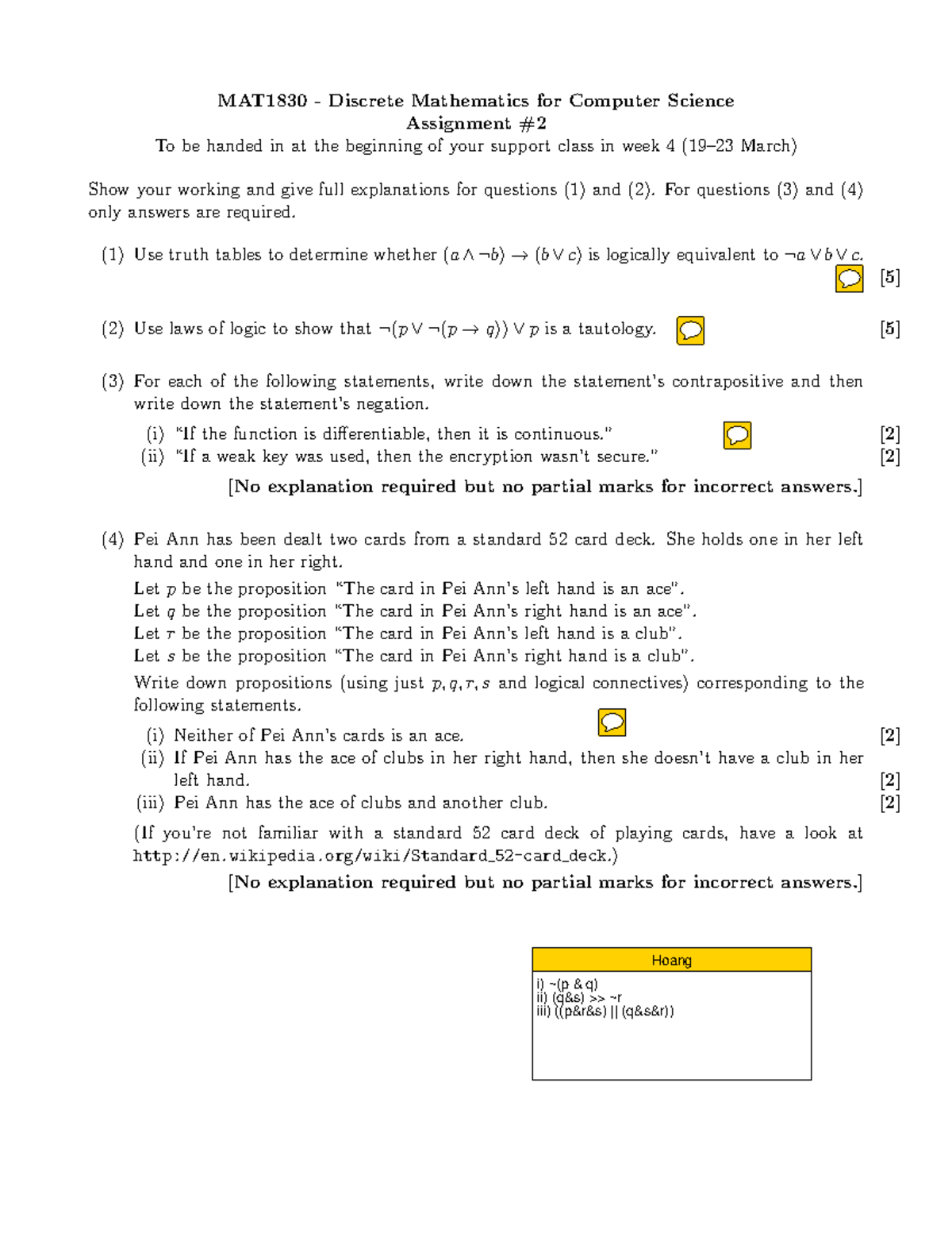 Assignment 2 - rqwer - Warning: Popup annotation has a missing or invalid parent annotation ...
