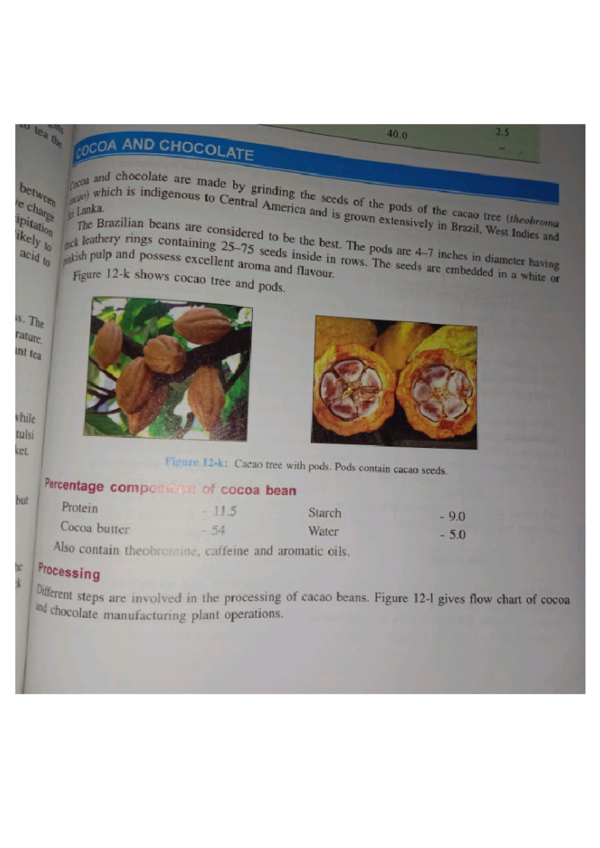Cocoa and chocolate production - Sd CONCHING TEMPERING MOULDING Figure ...