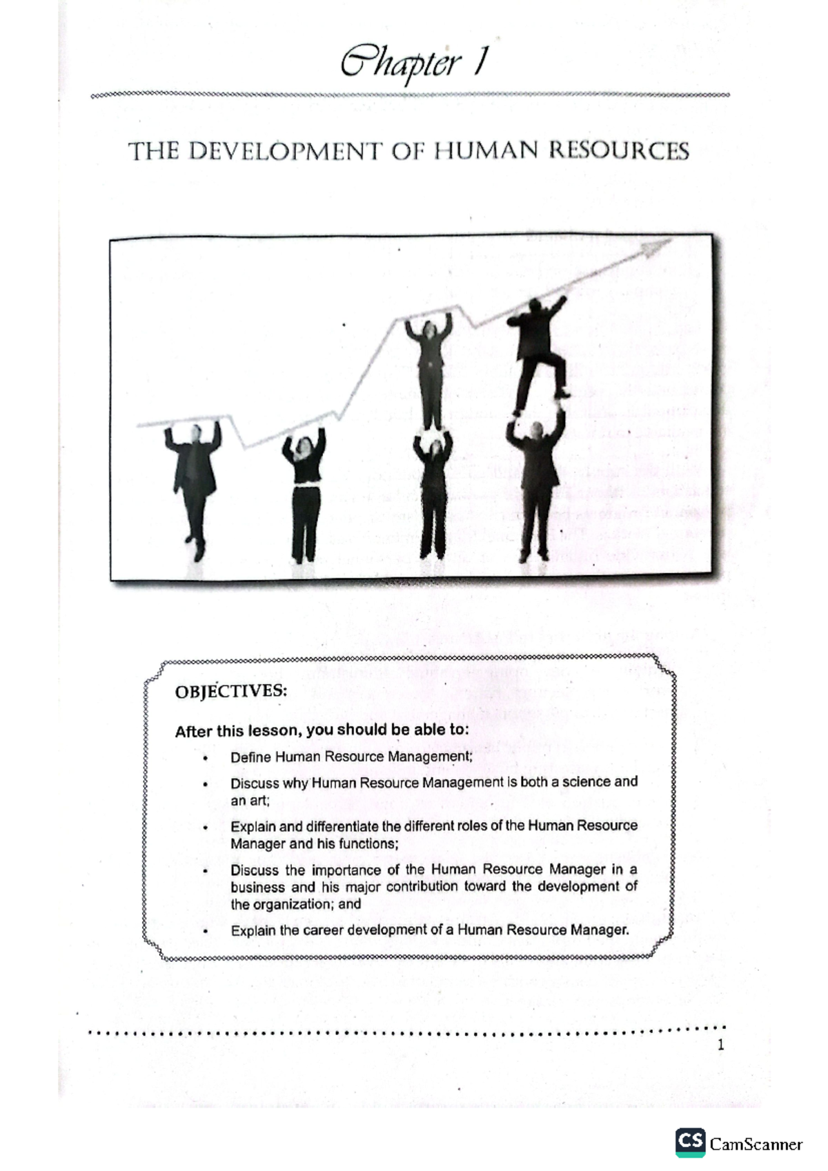 Hrm Chapter 1 Module Lecture Note Hrm Chptr 1 Human Resource