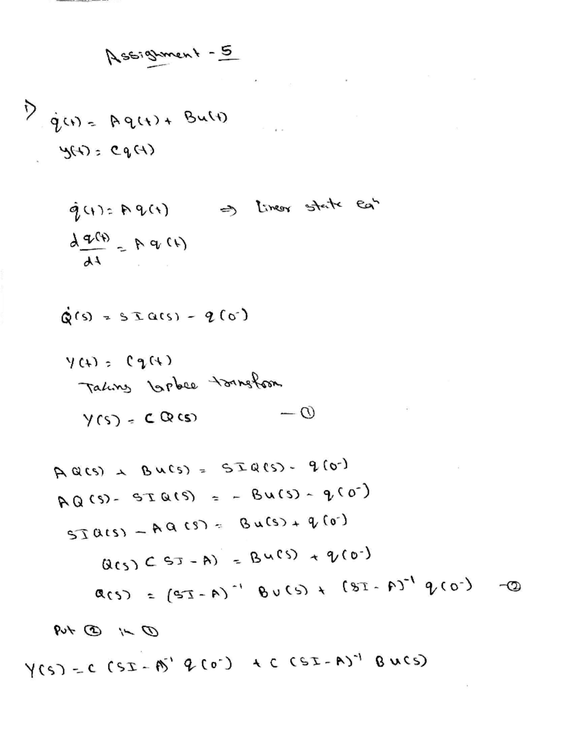 Assignment 5 - EEL6614 - Studocu