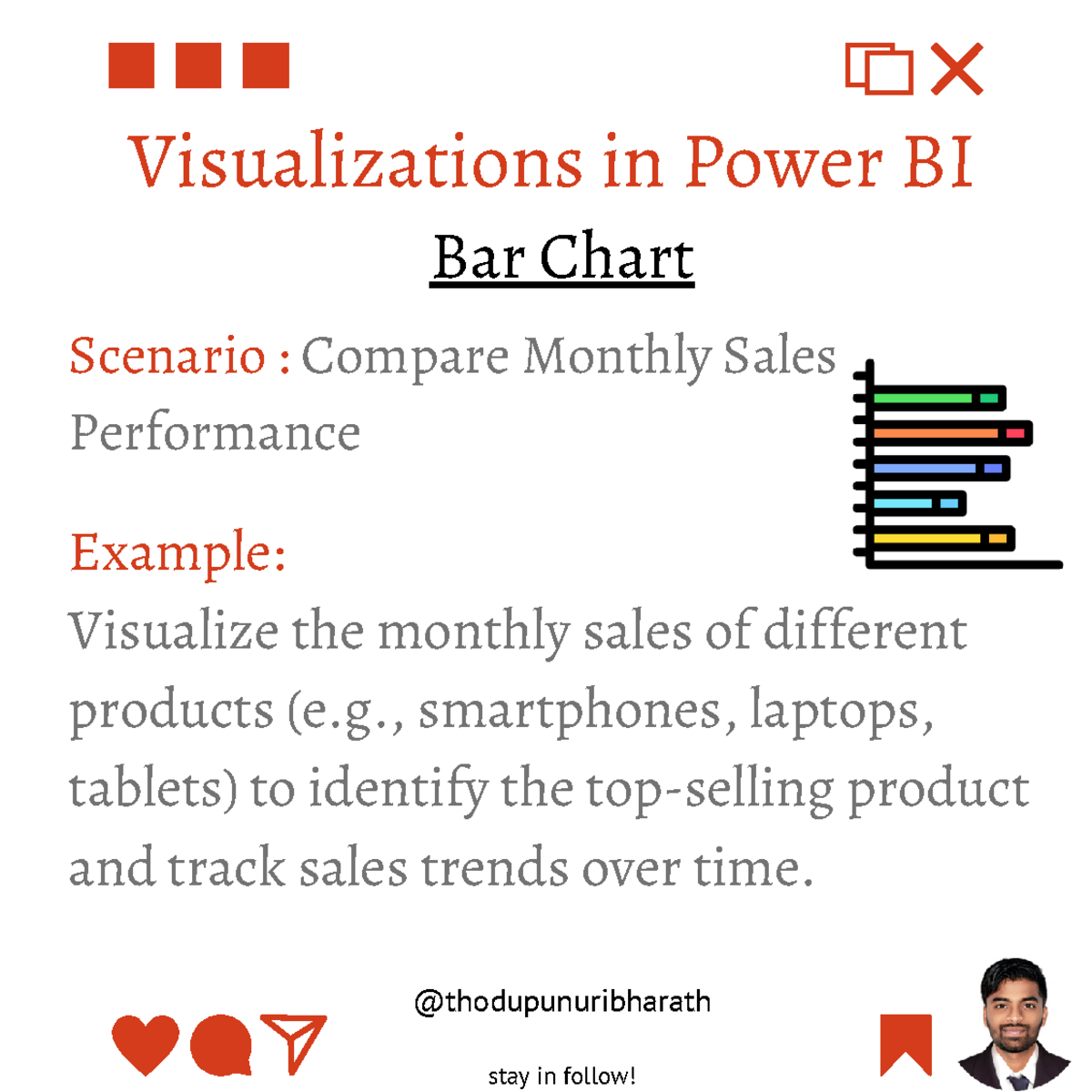 Power BI Visuals - Practice materials - Scenario : Compare Monthly ...