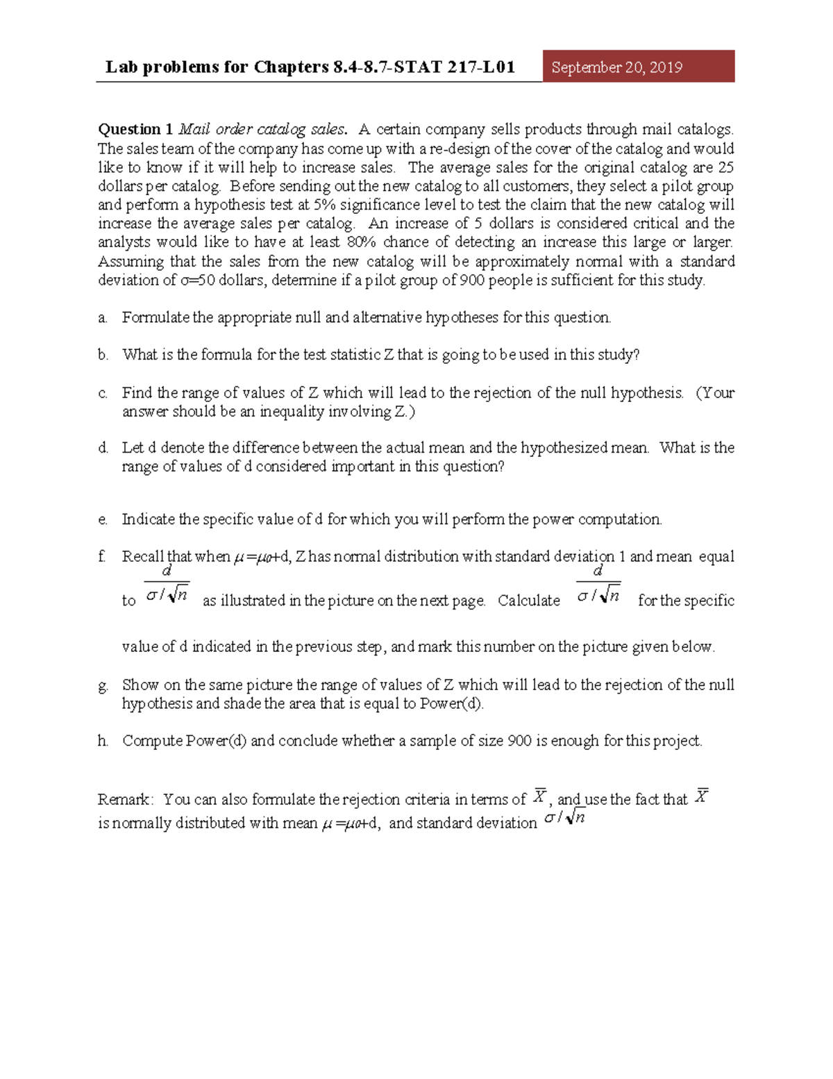 Lab exercises-8.4-8.7 Done - Lab problems for Chapters 8.4-8-STAT 217 ...