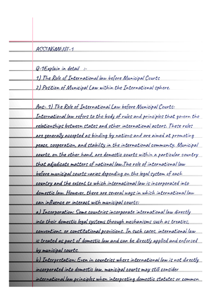 Notes-LLM - LLM Notes - Contents Lecture 1: Subject: Law and Social ...