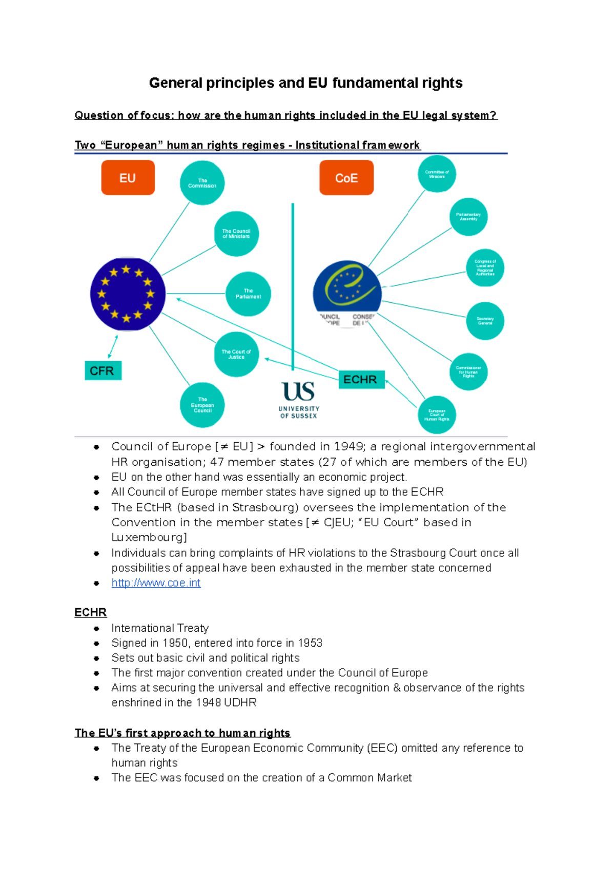 9. General principles and EU fundamental rights EU Charter - General ...