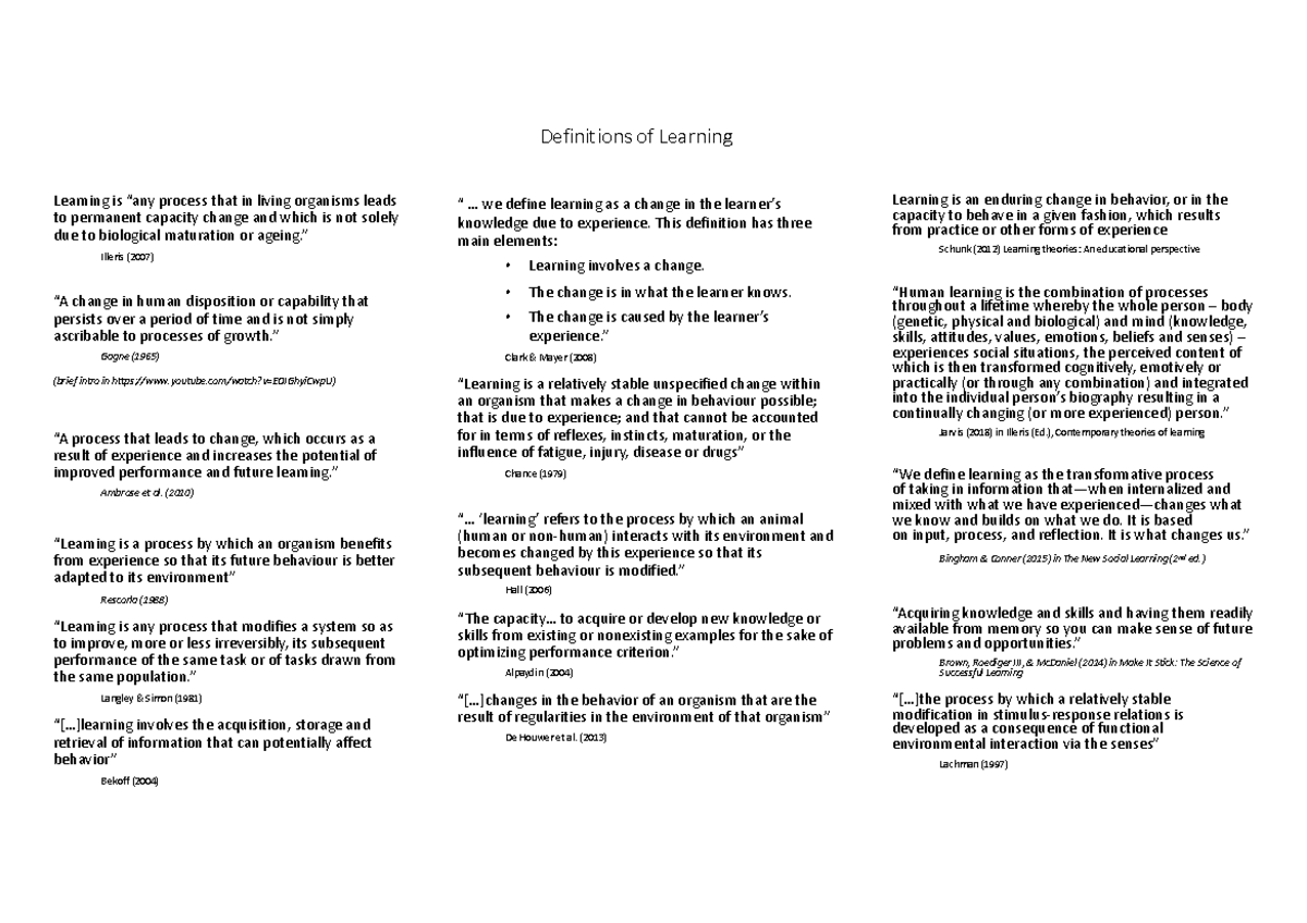 Learning Definitions Of Many Theorist Learning Is any Process That learning-definitions-of-many-theorist-learning-is-any-process-that