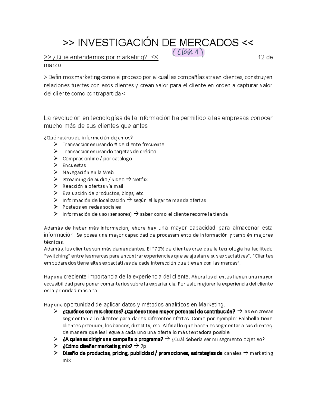 resumen prueba 1 invm - >> INVESTIGACIÓN DE MERCADOS ¿Qué entendemos ...