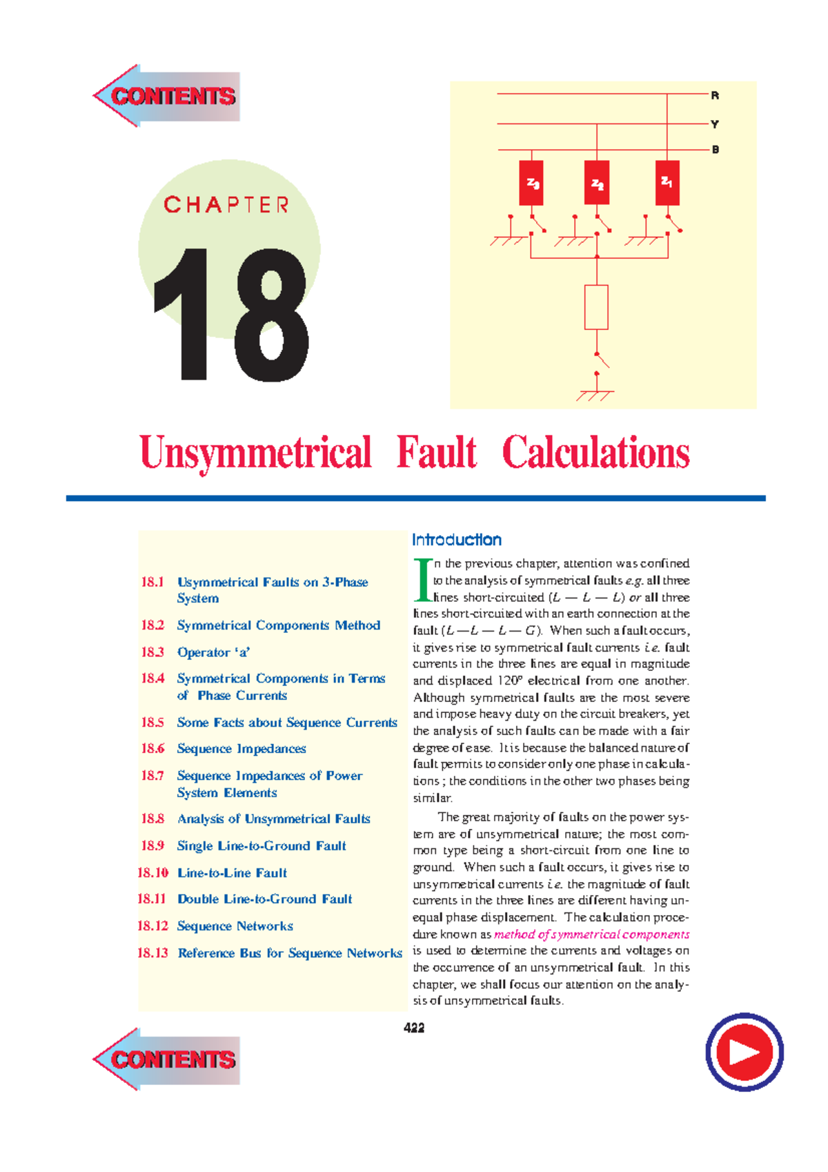Unsymmetrical Fault Calculations - ####### 422422422422422 Principles ...
