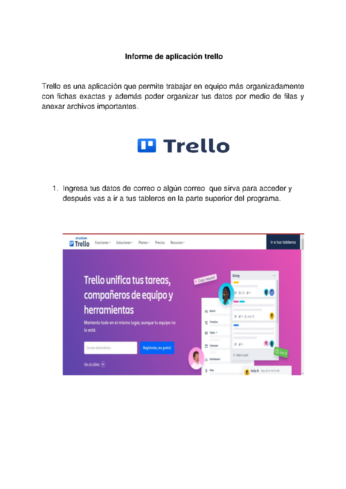 Estenesnelnoficialninformentrello 1464b8316a2a766 - Informe de aplicación trello Trello es una ...