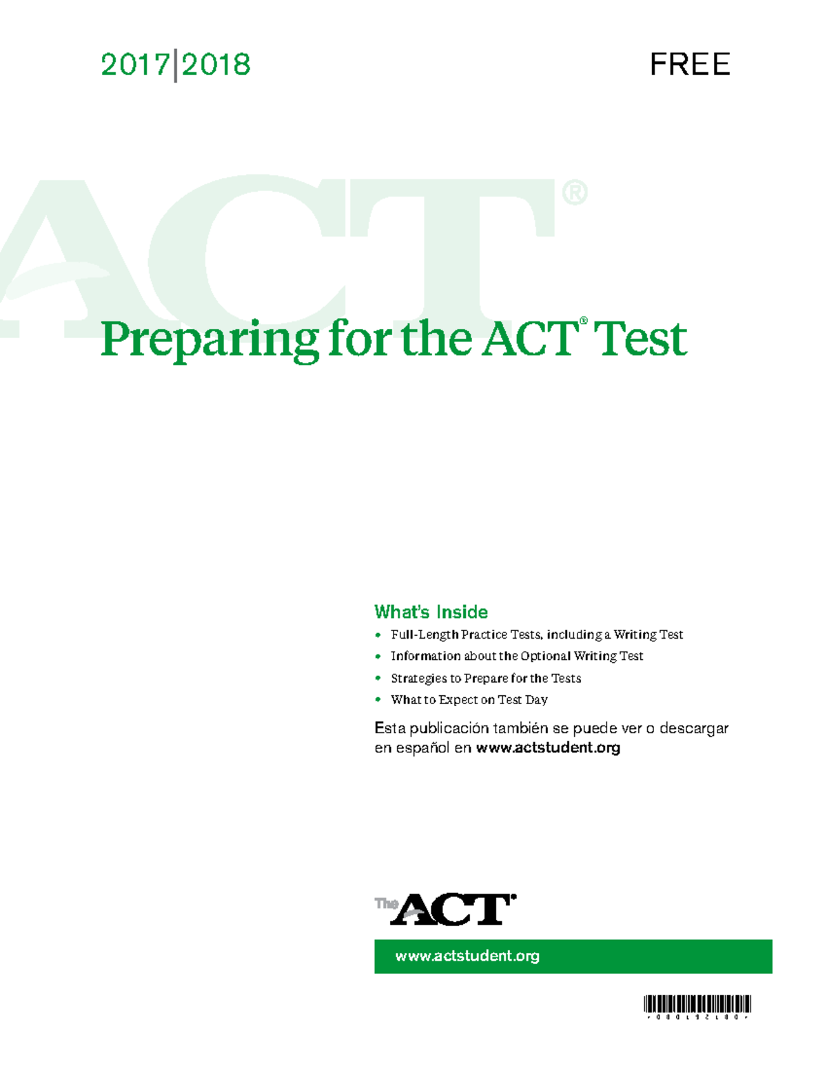 Preparing-for-the-ACT - ####### 2017 l ####### 2018 FREE Preparing for ...