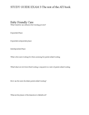 ATI Real Life RN Maternal Newborn 3.0 Postpartum Hemorrhage ...