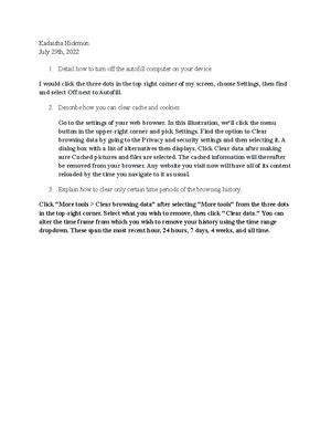 Untitled document - ECO - Kadaisha Hickmon July 28th, 2022 Health ...