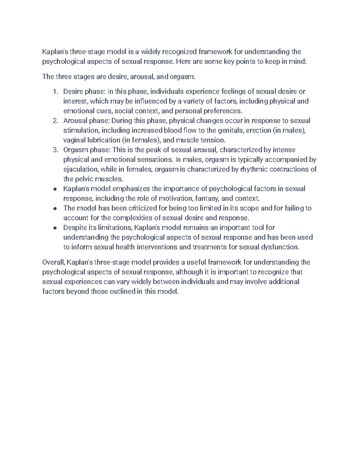Kaplan's 3 Stage Model - Kaplan's three-stage model is a widely ...