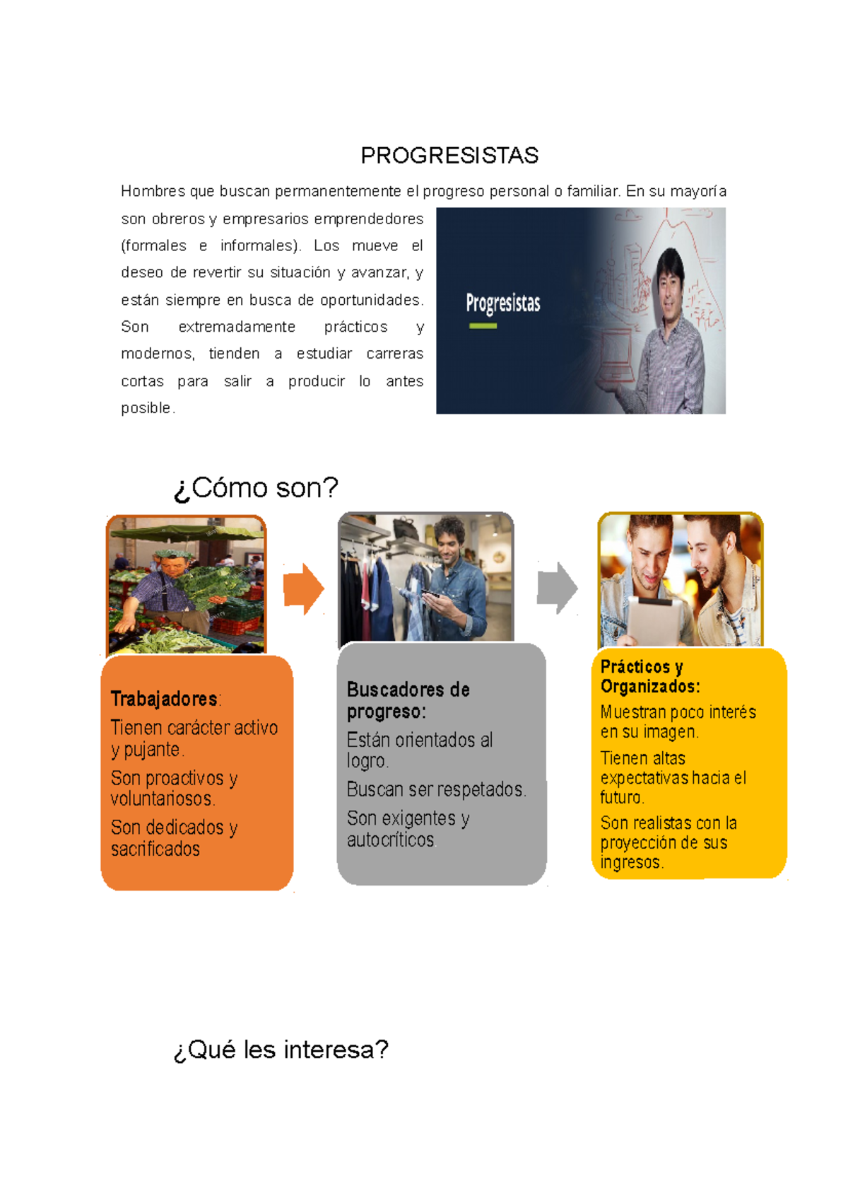 Progresistas - marketing - PROGRESISTAS Hombres que buscan ...