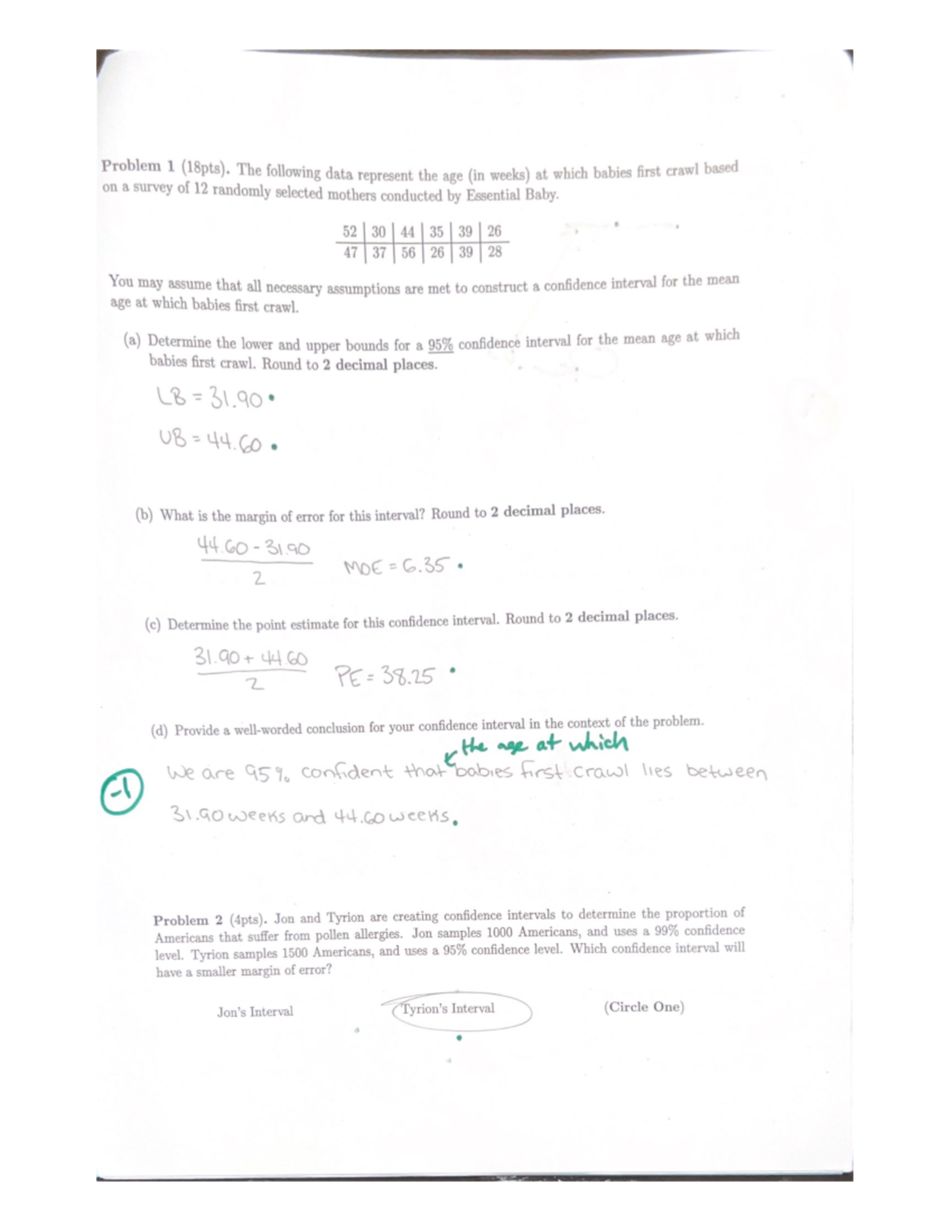 Math 246, Exam 3 - MATH246 - Studocu