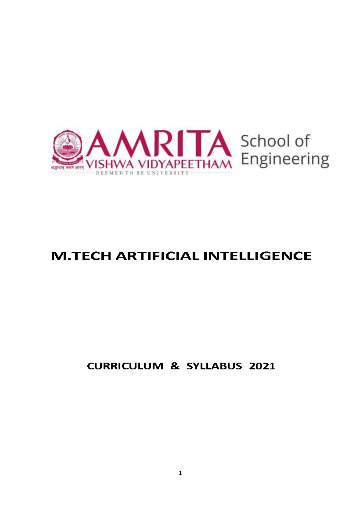 164 Artificial Intelligence 2021 - M ARTIFICIAL INTELLIGENCE CURRICULUM ...