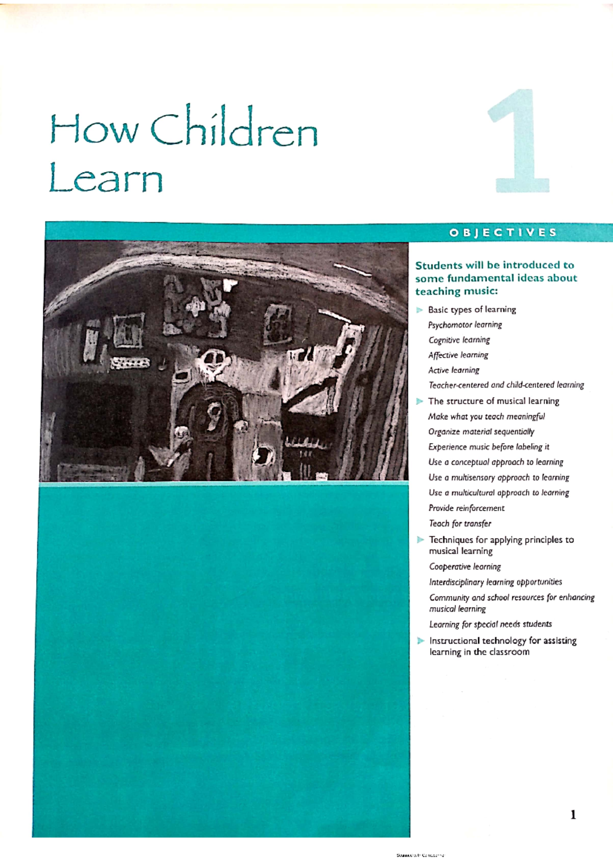 Lesson 1- teaching music to elementary graders - Education - Studocu