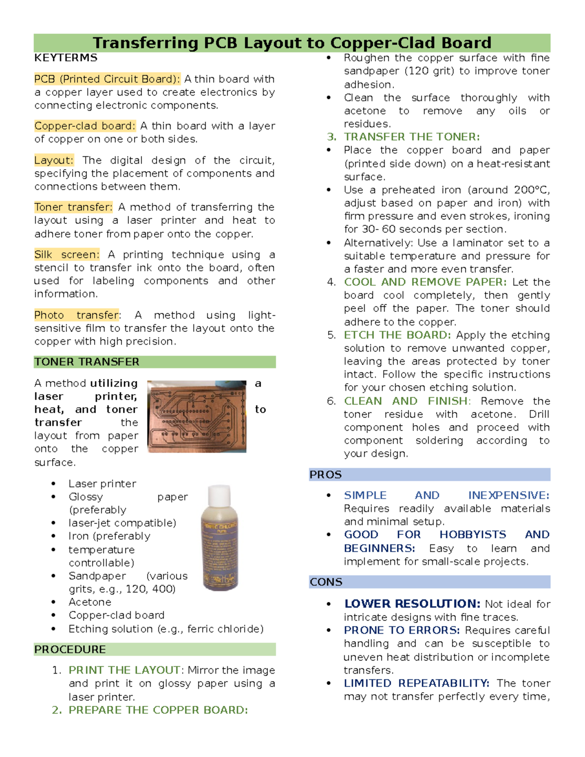 Transferring PCB - aaaaaaaaaa - Transferring PCB Layout to Copper-Clad ...