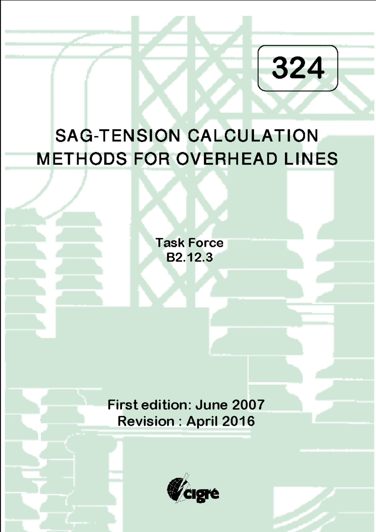 Sag - Electrial Power Distribution Systems - 324 SA G-T EN SI ON CA L ...