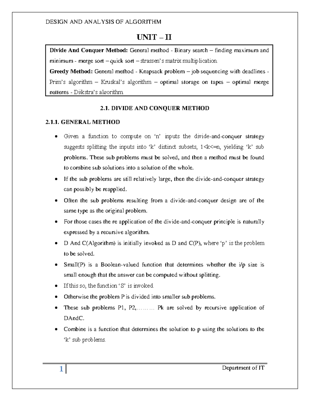 DAA(U2) - System Analysis &Design &Agile Software Development Lecture ...