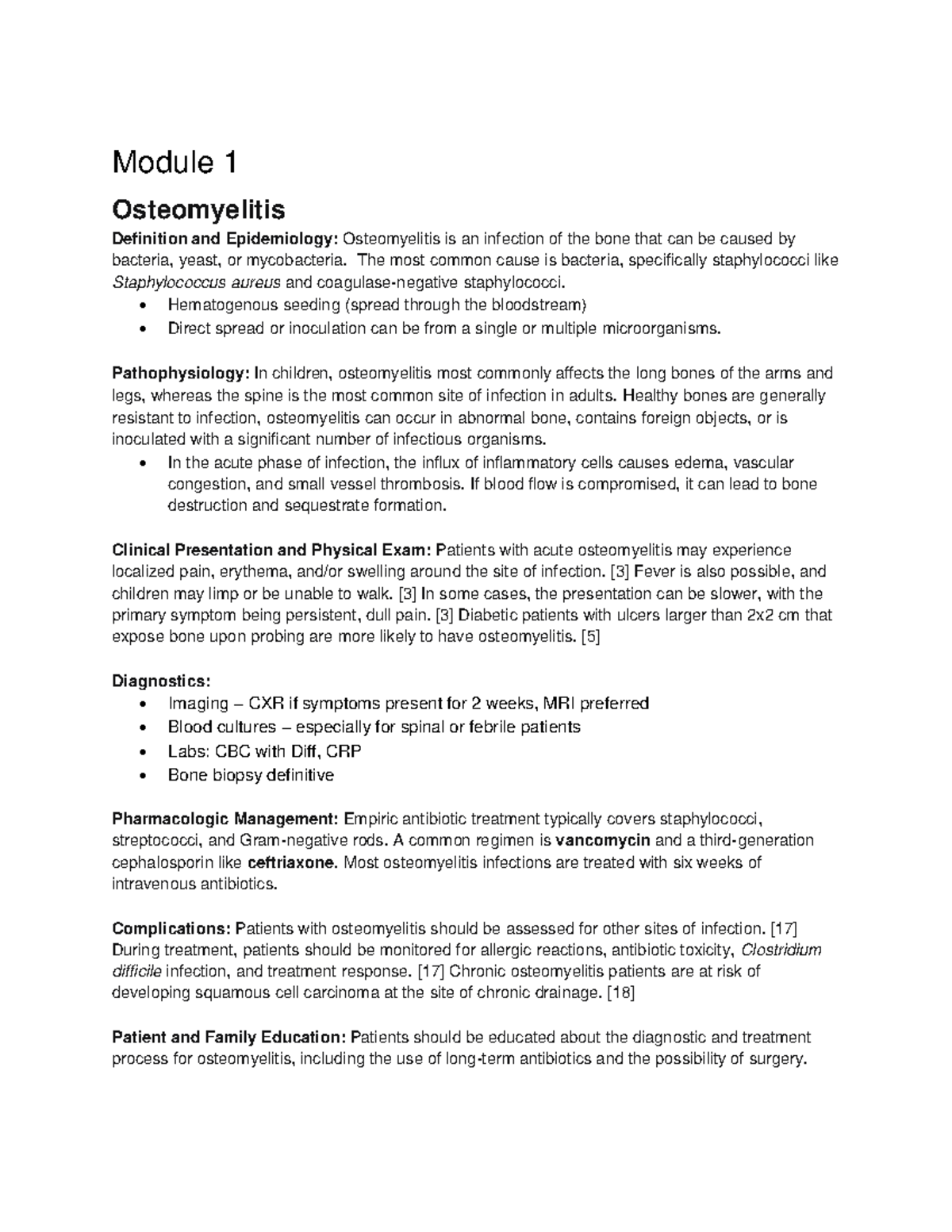 FNP 3-2 Study Guide GU - Summary Pediatric Primary Care - Module 1 ...
