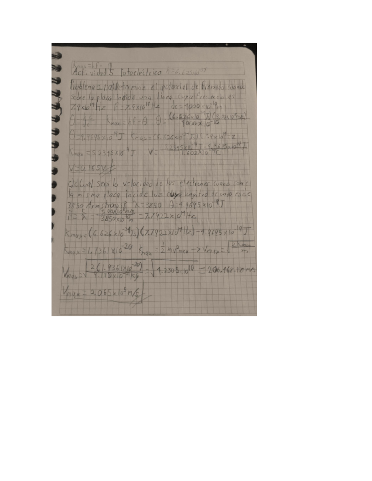 Procedimientos 5A - sgsgs - Matemáticas 3 - Studocu