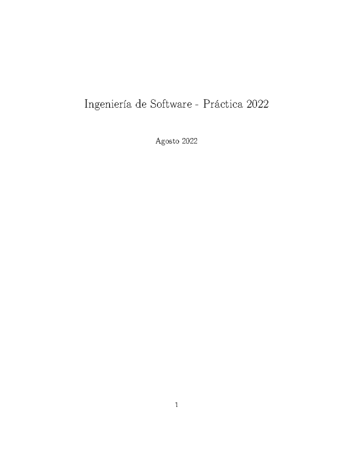 Ing de Software - Practica 1 Elicitacion de Requerimientos - Índice ...