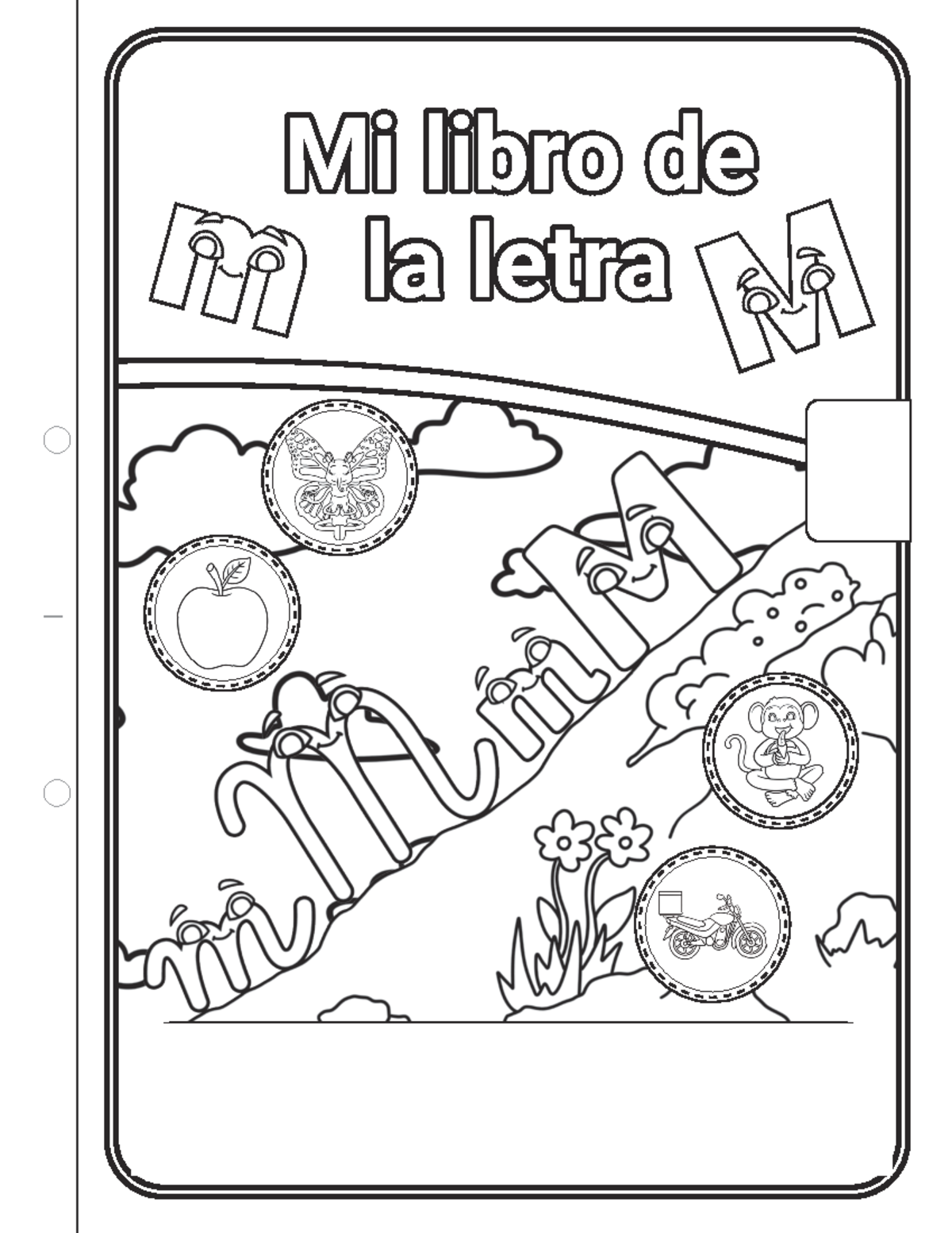 consonante de la letra M - Mi libro deMi libro de ####### mm la letrala ...