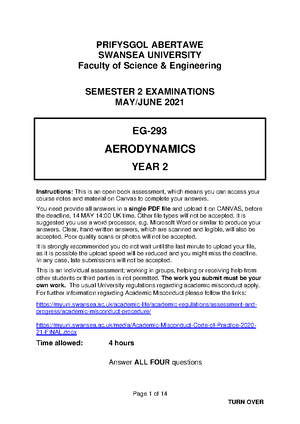 Final Exam Style Problems - Refrigeration Example Sheet 2 ...