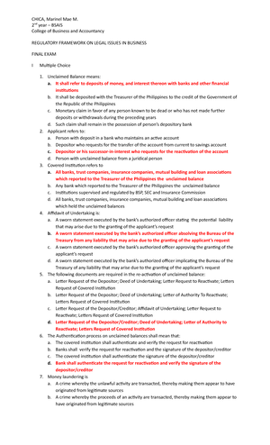 Final Output TCW updated - TCW Final Output 2 nd Semester, AY 2020 – 2021 The following are the ...
