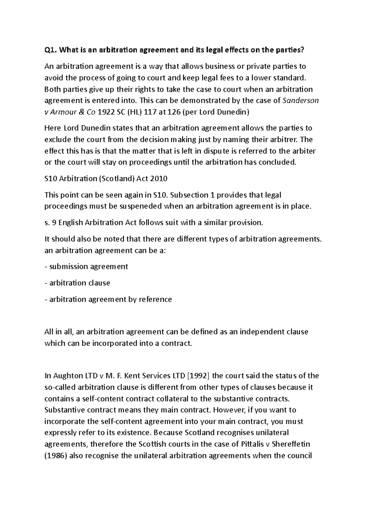 Seminar 5 Q1 What Is An Arbitration Agreement And Its Legal Effects seminar-5-q1-what-is-an-arbitration-agreement-and-its-legal-effects