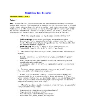 Neuro case Scenarios - Neurological Case Scenarios Case Study ...