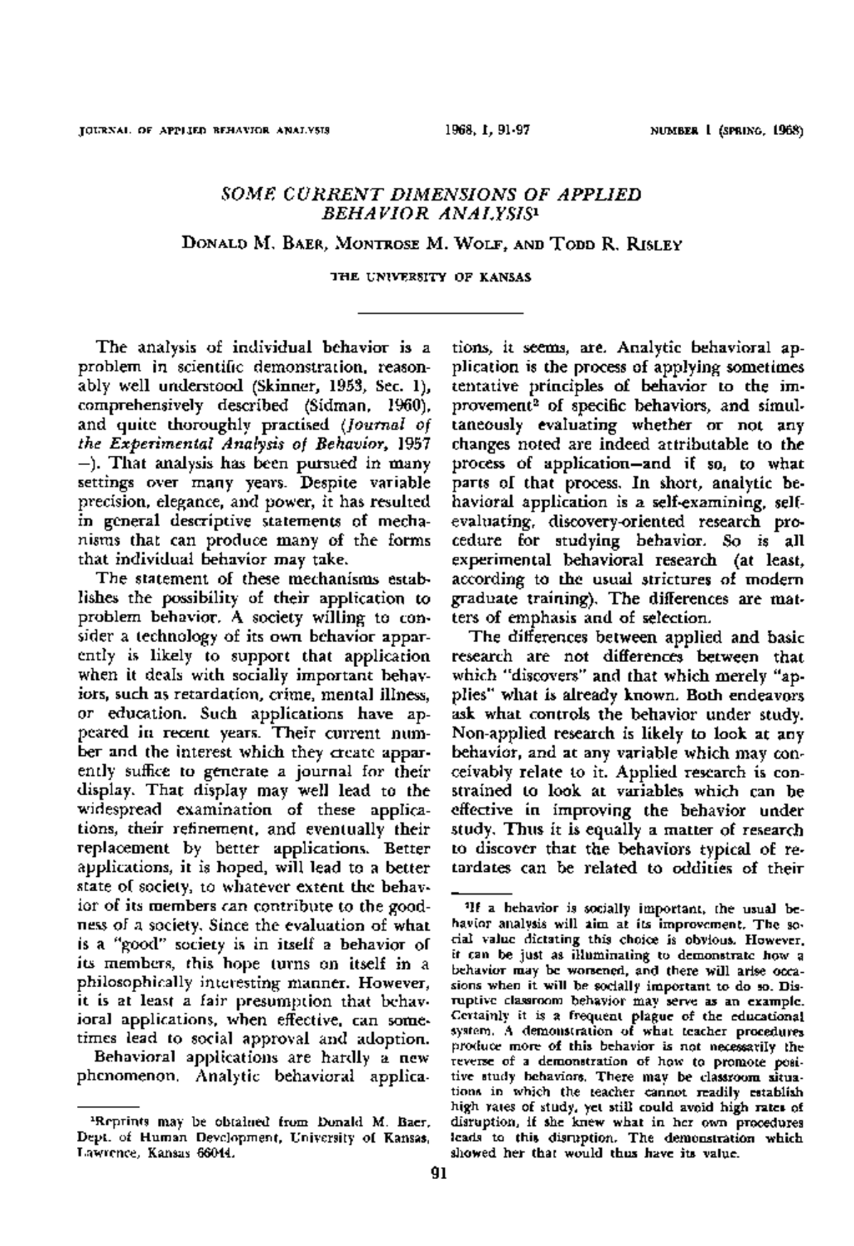 Lectura complementaria.Baer, Wolf Risley (1968) ABA Dimensions ...