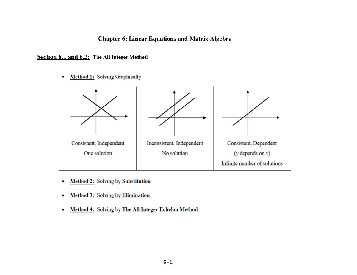 Chapter 6 - Important lecture notes Maan Omraan - MATH-M 118 - Chapter ...