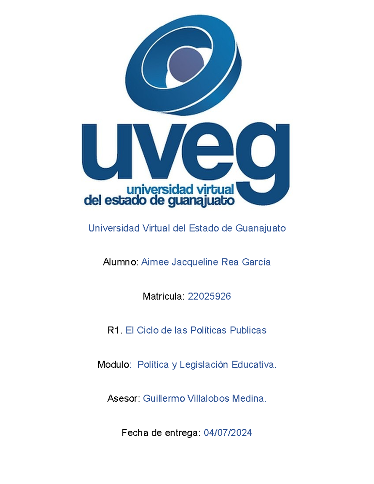Rea Aimee R1 U1 - yuiujg - Universidad Virtual del Estado de Guanajuato ...