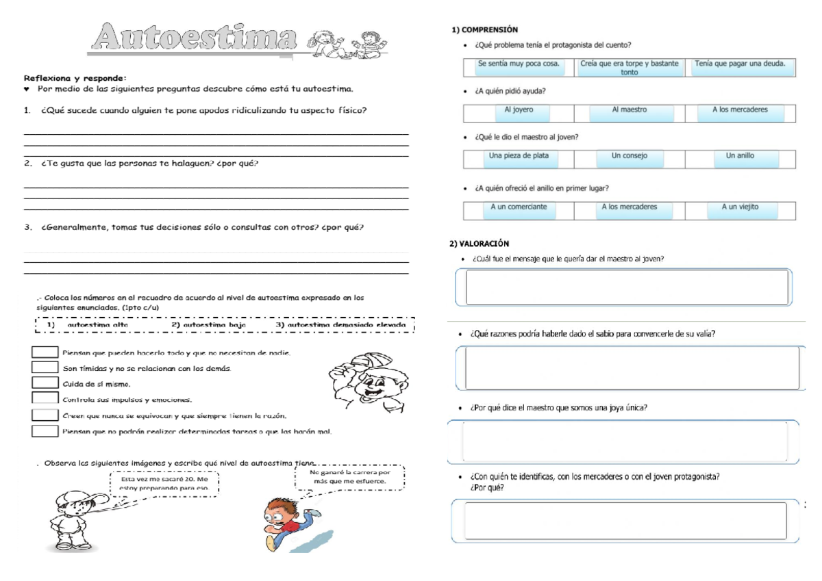 Salud Emocional - Autoestima - Obligations and Contracts - Studocu