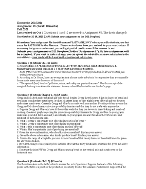 Sample Practice Midterm 1 - solutions - ECON 201 - UCalgary - Studocu