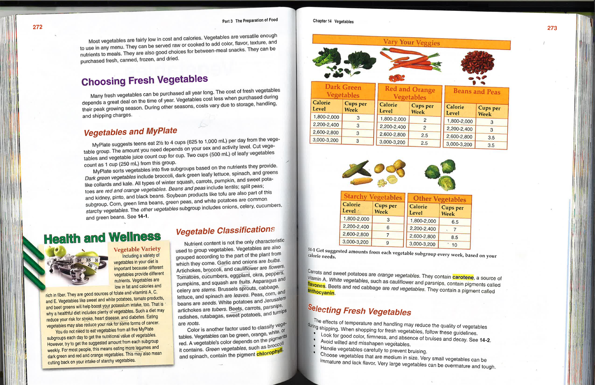 Fruits & Vegetable Textbook - Studocu
