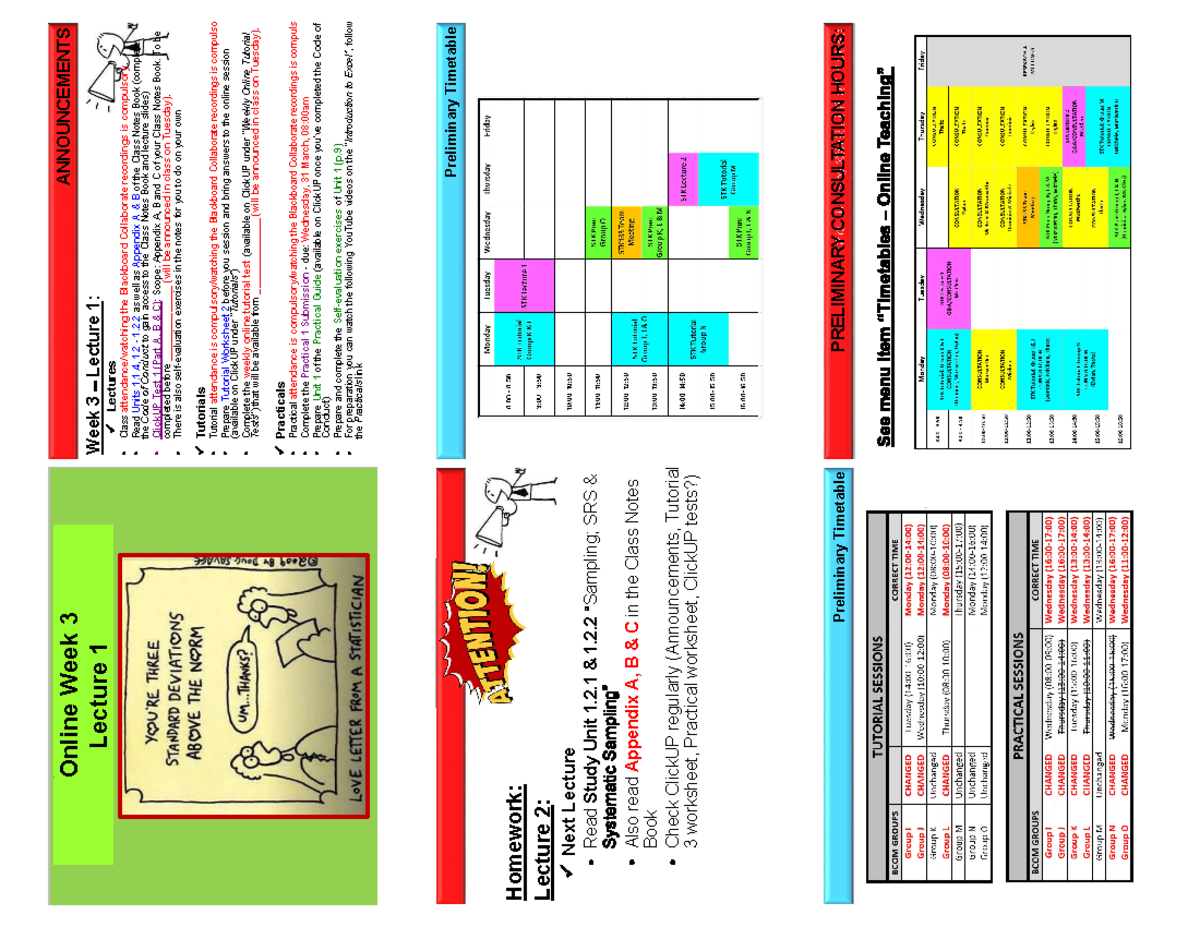 STK133 Week 3 - Research Process & Sampling Introduction - Online Week 3 Lecture 1 Week 3 ...