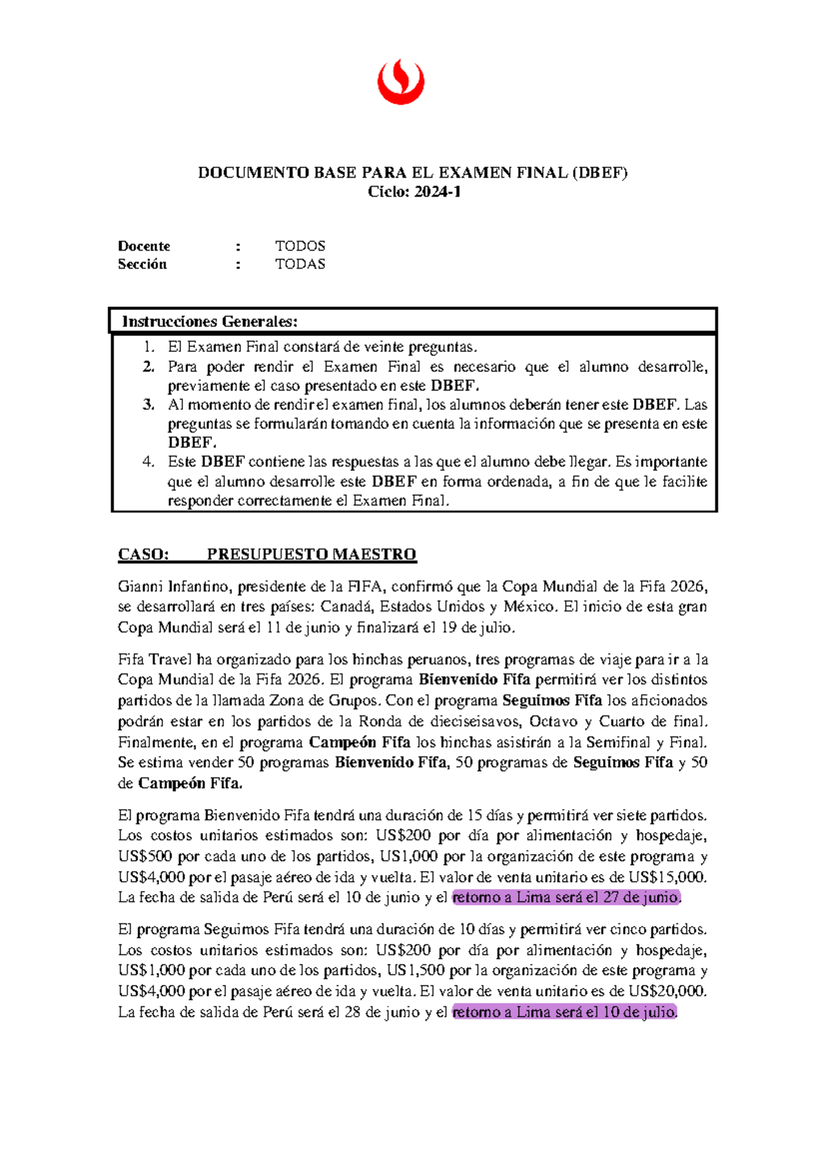 1. DBEF 2024 1 - Documento base para el examen final, 2024 - DOCUMENTO ...