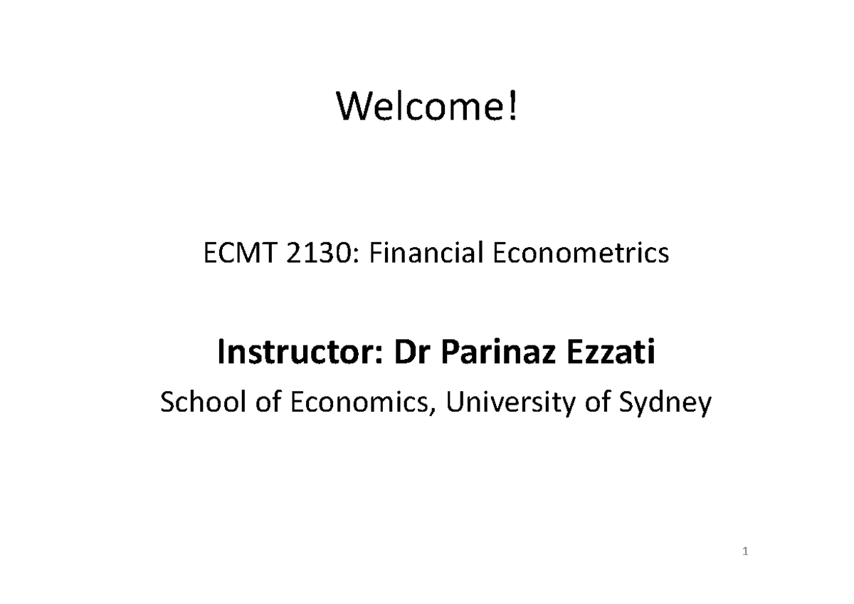 P Lecture 1 Lecture 1 Warning Tt Undefined Function 32 Ecmt 2130 0935