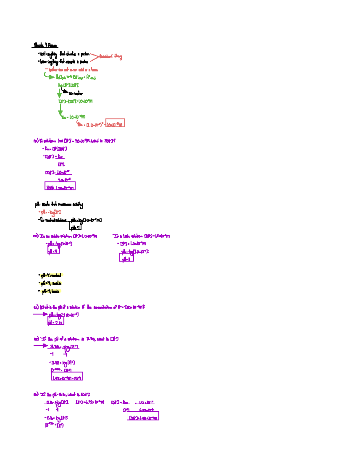 Chapter 15 Notes - AcidsBases acid anything that donates a proton base ...