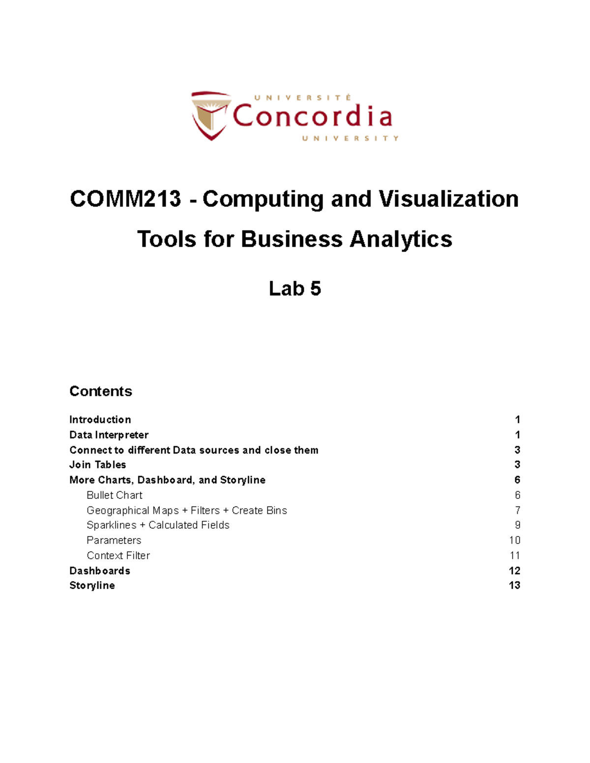 Lab 5 notes - practice - COMM213 - Computing and Visualization - Lab ...