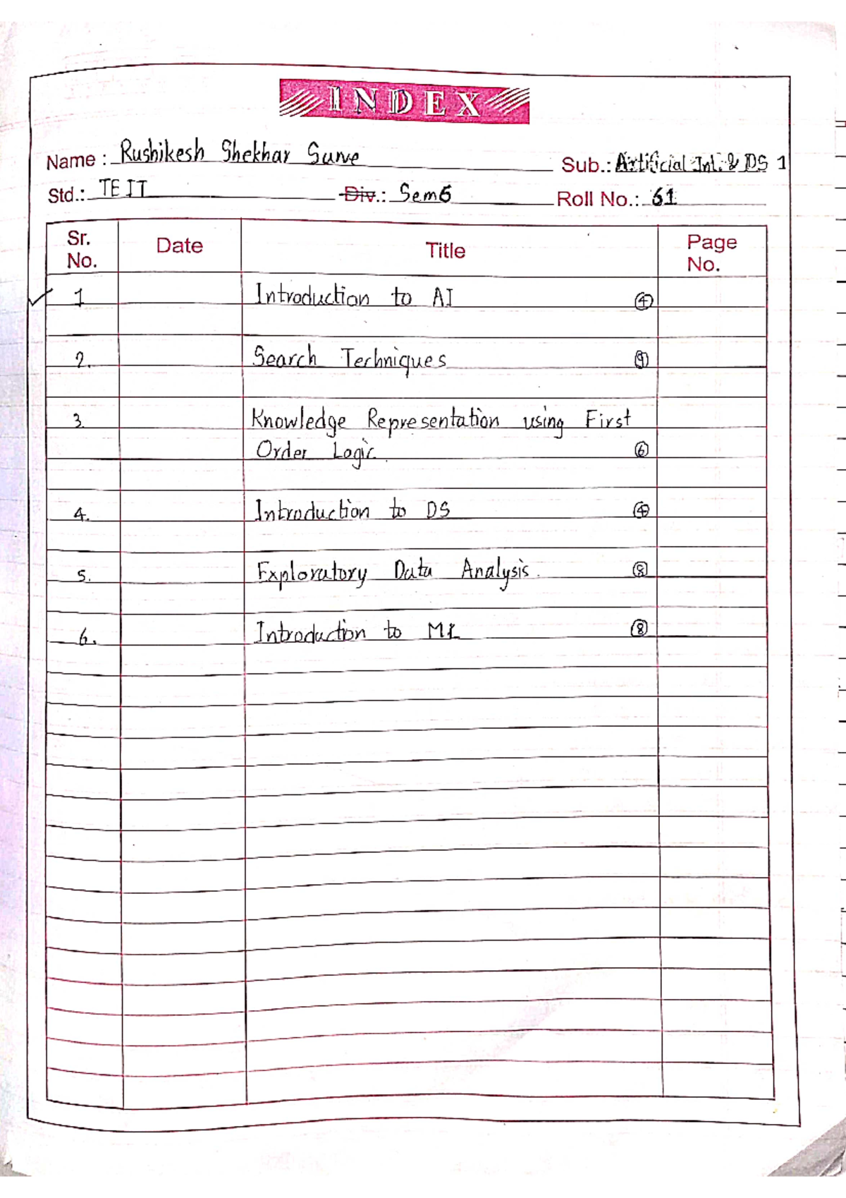 AI & DS - Computer Science SL - Studocu