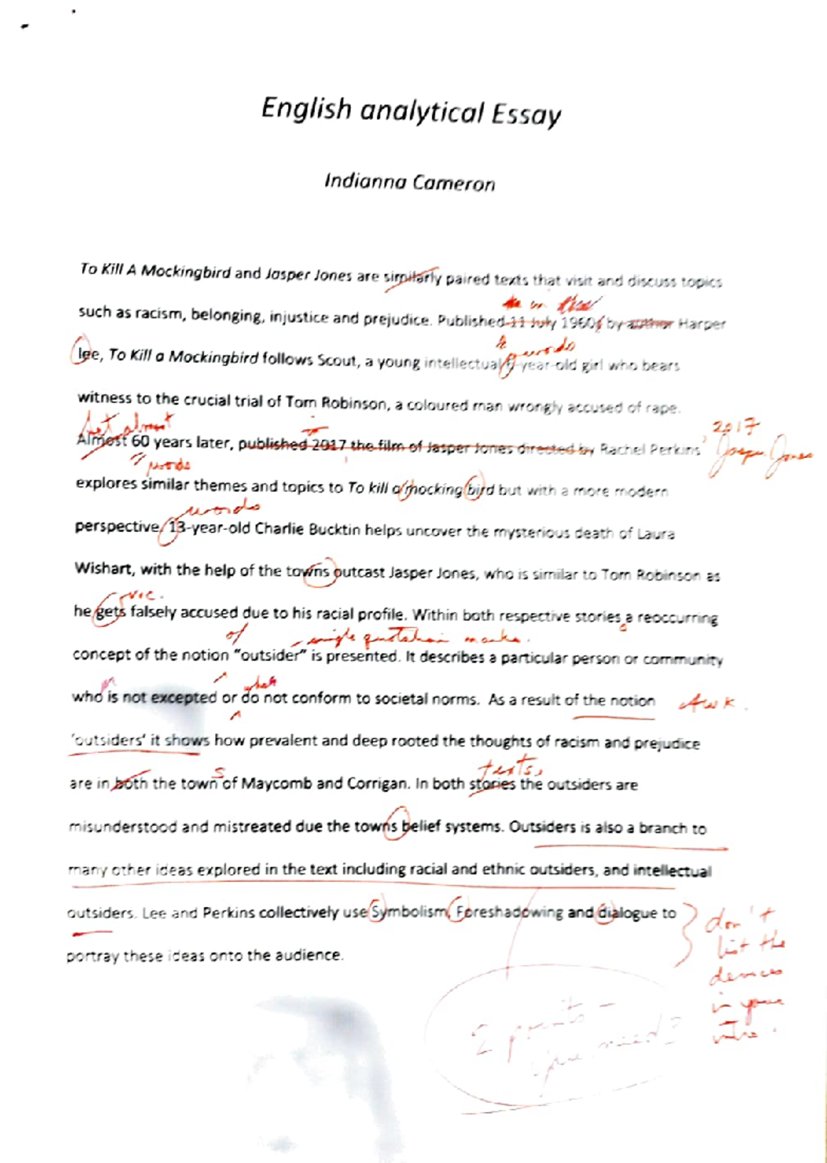 Adobe Scan 31 May 2023 - ertyu - English analytical Essay Indianng ...