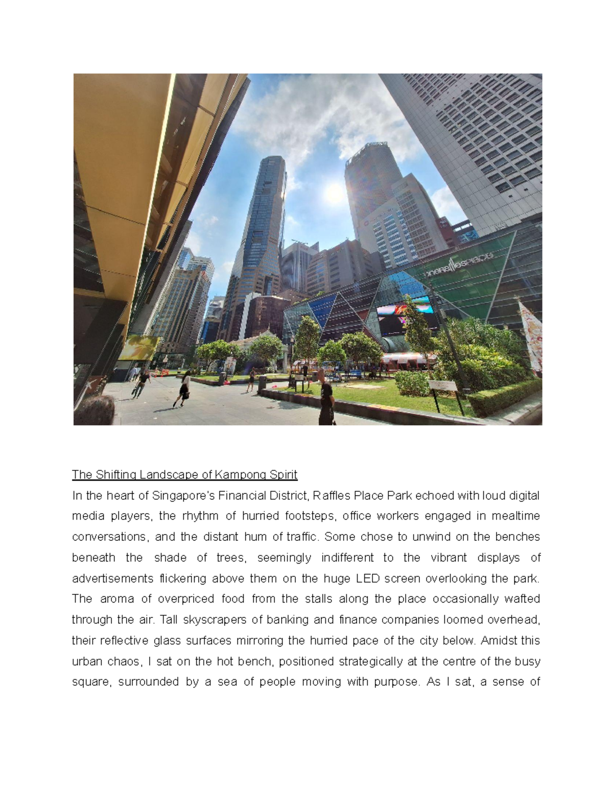 CC0001 Final OP-ED - op-ed - The Shifting Landscape of Kampong Spirit ...
