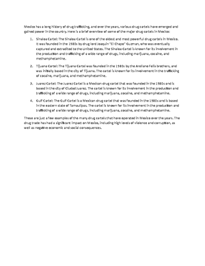 Hist - Mexico history - Mexico has a long and complex history that ...